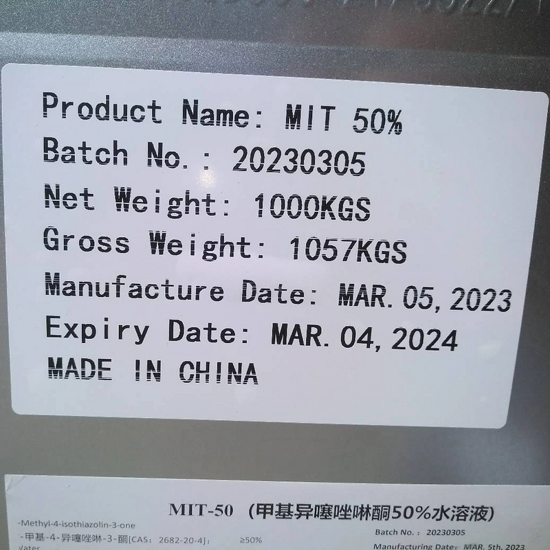 Methylisothiazolinone for Preservative/Water Treatment CAS 2682-20-4 ...